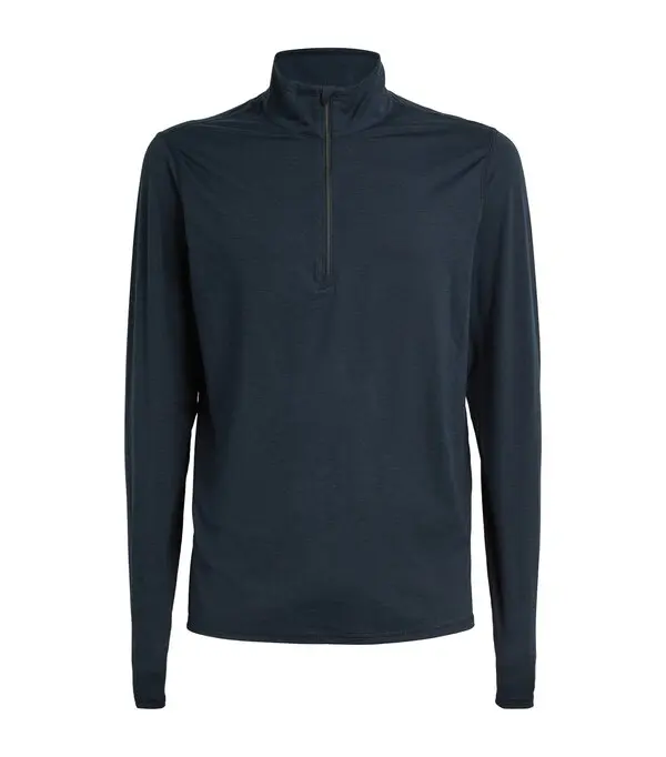 Vuori Ease Performance 2.0 Half-zip Sweatshirt - Navy