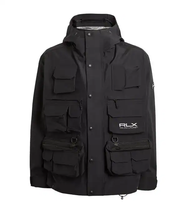 Ralph Lauren Water-Repellent Wading Jacket In Black - 80% Off