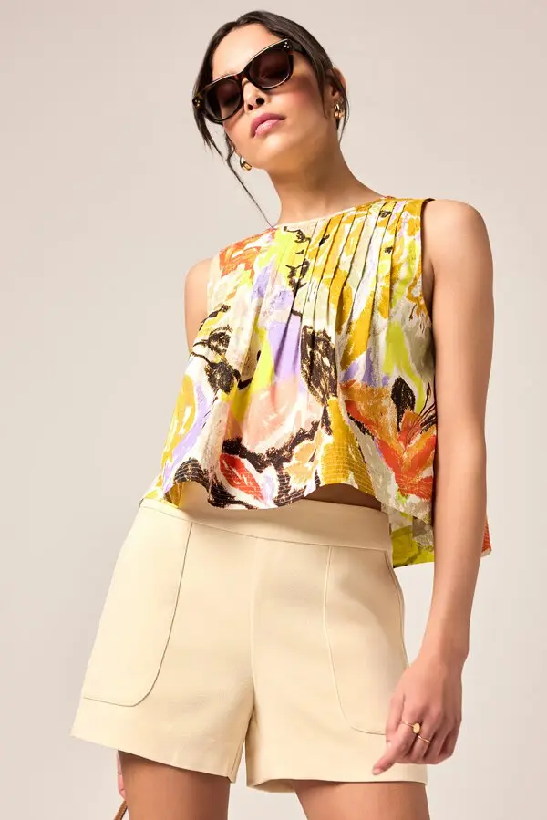 MARIE OLIVER Mia Short - Sand