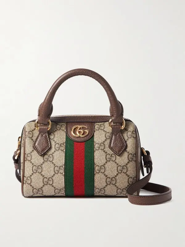 Gucci Ophidia Mini Tote - Neutrals