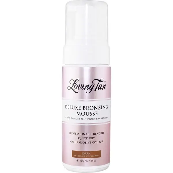 LOVING TAN Deluxe Bronzing Mousse Self Tanner - Dark
