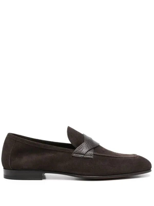 TOM FORD Sean Twisted-band Loafers - Brown