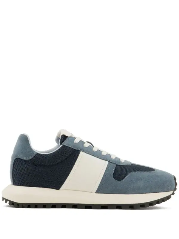 Emporio Armani Colour-block Low-top Sneakers