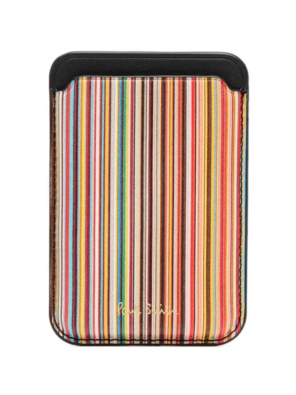 Paul Smith Signature Stripe Iphone Magsafe Cardholder
