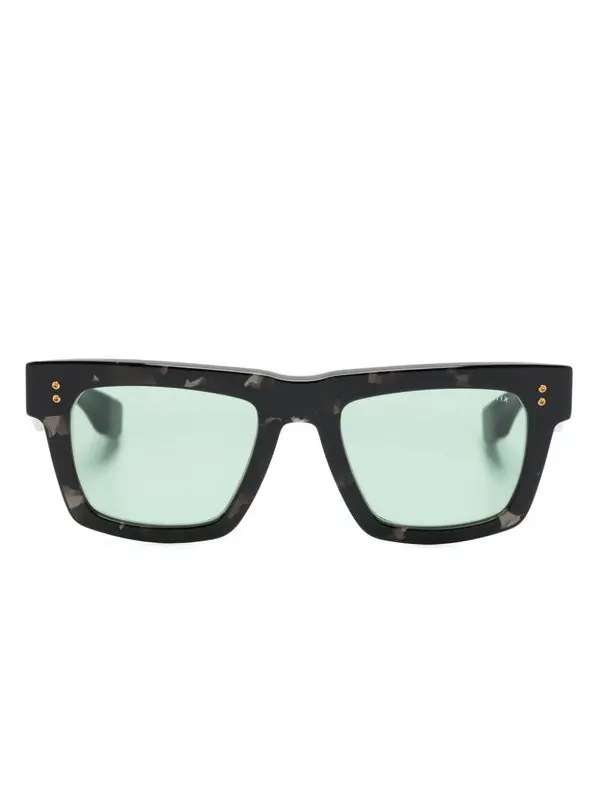 Dita Mastix Square-frame Sunglasses - Black