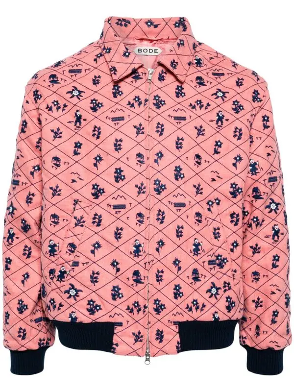BODE Monte Rosa Embroidered Bomber Jacket