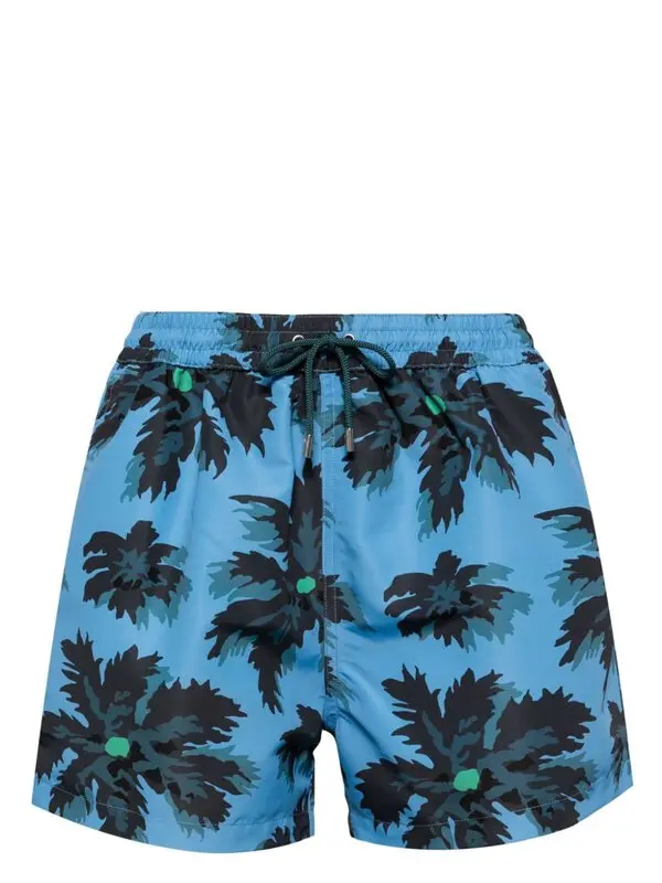 Paul Smith Palmera-print Swim Shorts