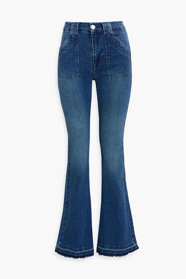 FRAME Le High Flare High-rise Jeans