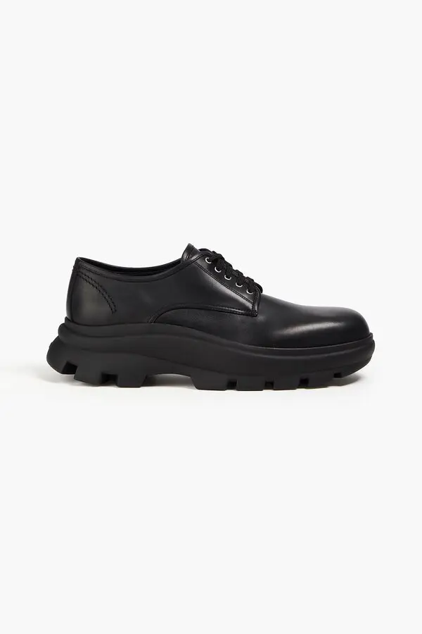 JIL SANDER / Four Belt Platform Derbies Jil Sander Leather Derby