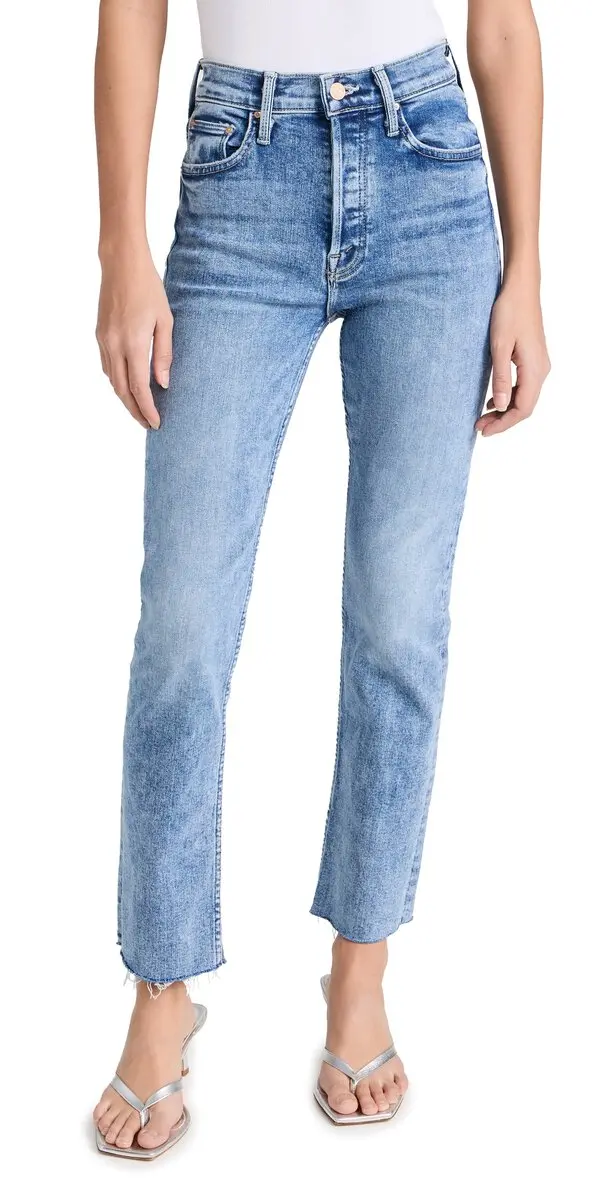 MOTHER The Tomcat Ankle Fray Jeans