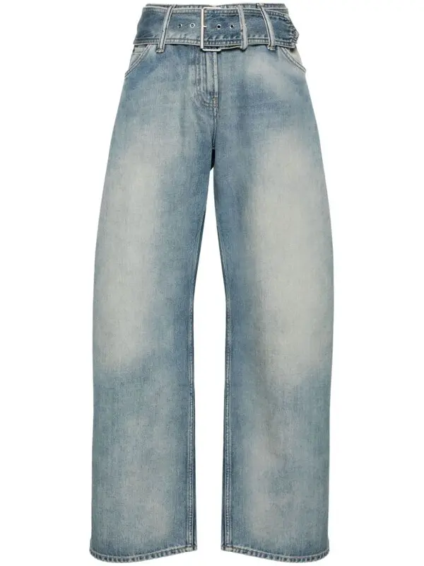 Acne Studios Low-rise Wide-leg Jeans - Powder Blue | Editorialist