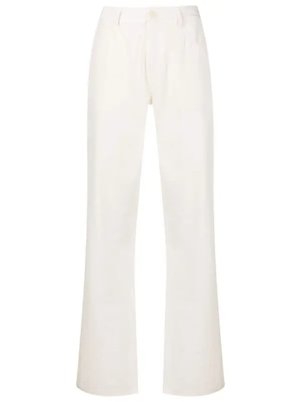 UMA | RAQUEL BLAY Uma | Raquel Davidowicz High-waisted Trousers - Neutrals