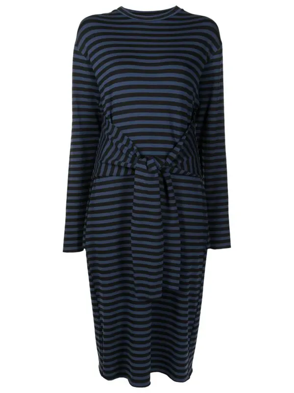 UMA | RAQUEL BLAY Uma | Raquel Davidowicz Horizontal-stripe Midi Dress