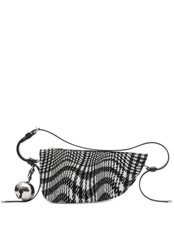 Burberry Mini Shield Shoulder Bag - Black