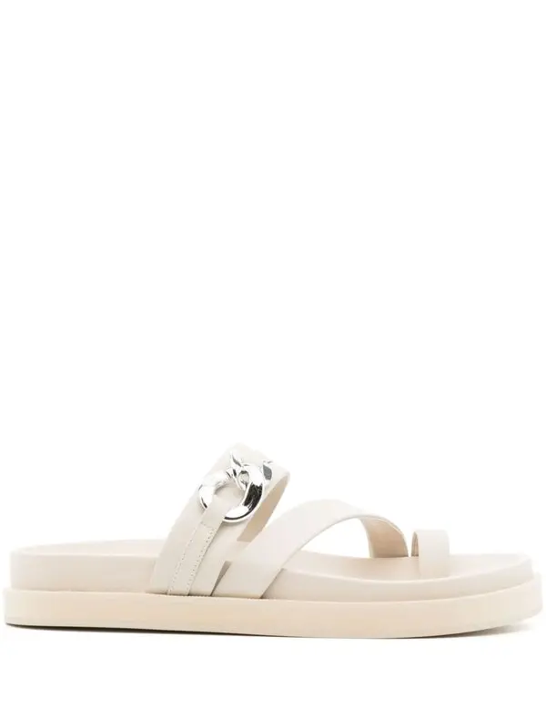 Senso Nikita Leather Sandals - White