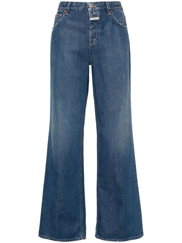 Closed Gillan Low-rise Flared Jeans - Blue