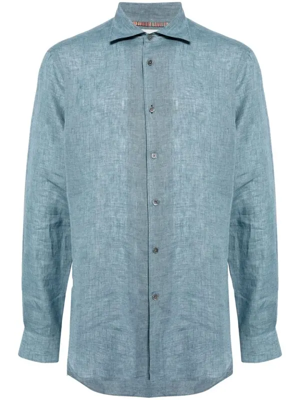 Paul Smith Long-sleeve Linen Shirt