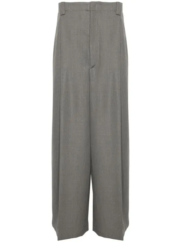 【極美品】Jacquemus Le Pantalon Salti ワイドパンツ Jacquemus Le Pantalon Salti Wide-Leg Trousers In Grey - 50% Off