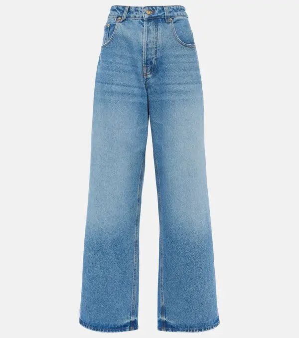 Jacquemus Le De-nîmes Wide-leg Jeans - Blue