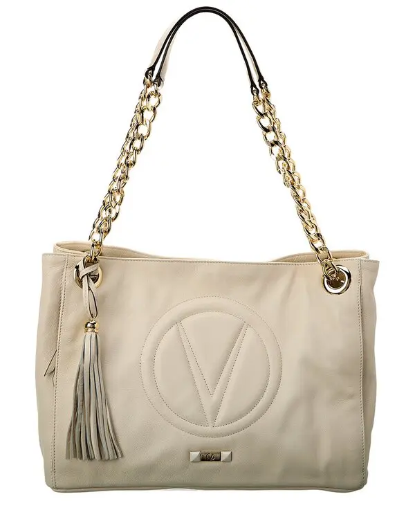 Buy VALENTINO BY MARIO VALENTINO Verra Signature Leather Shoulder Bag ...