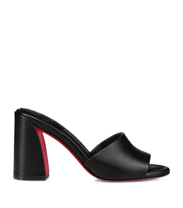 CHRISTIAN LOUBOUTIN Jane Nappa Mules 85