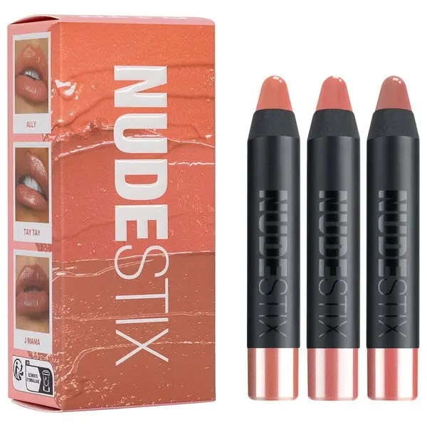 NUDESTIX Mini Nude Natural Lips Kit - One-color