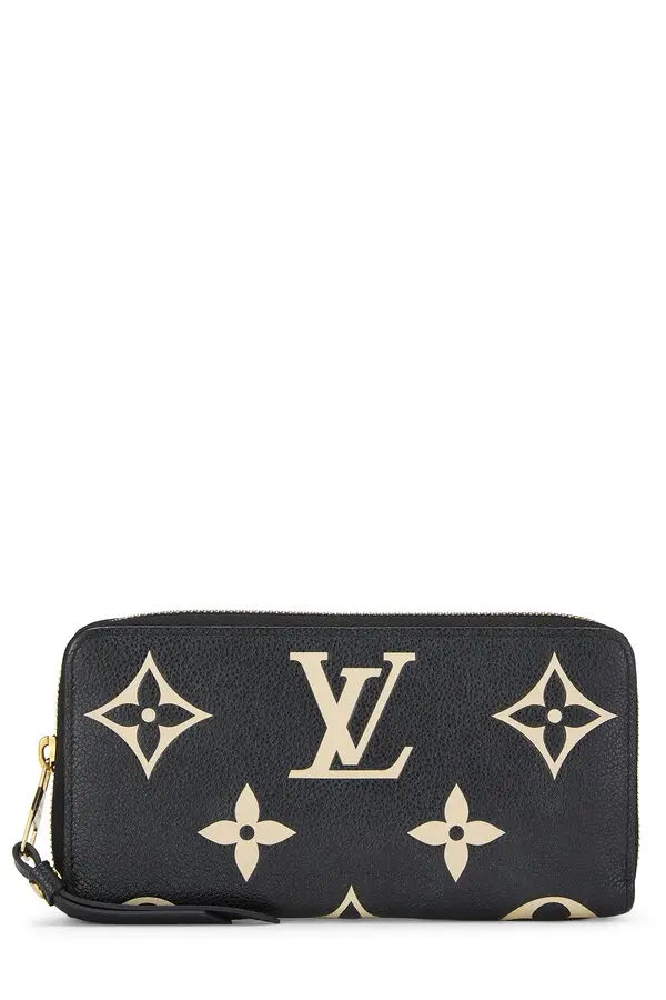 LOUIS VUITTON Giant Monogram Empreinte Zippy Continental