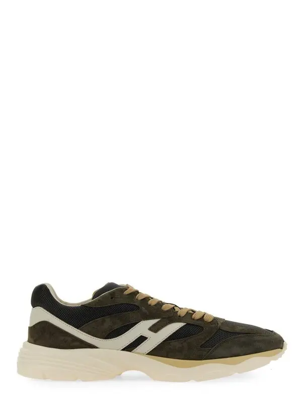 Hogan Logo Detailed Sneakers - Grey