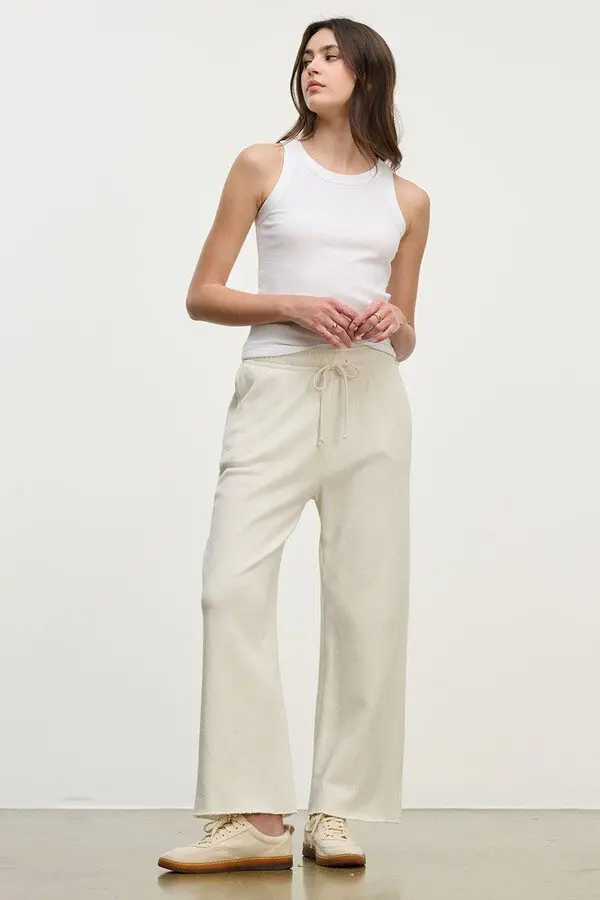 Velvet By Graham & Spencer Montecito Sweatpant - Neutral