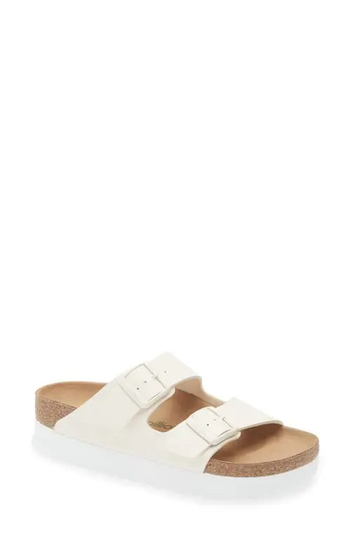 BIRKENSTOCK Papillio Arizona Platform Sandal - Eggshell