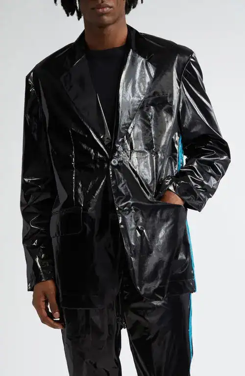 専用Song for the Mute ×  エナメルジャケット S Adidas X Song For The Mute X Song For The Mute Shiny Blazer In