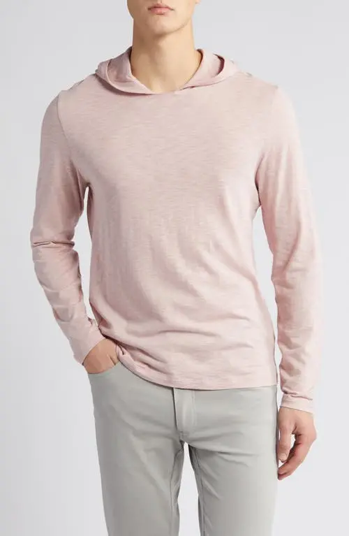 Robert Barakett Gambo Hooded Long-sleeve T-shirt - Coral