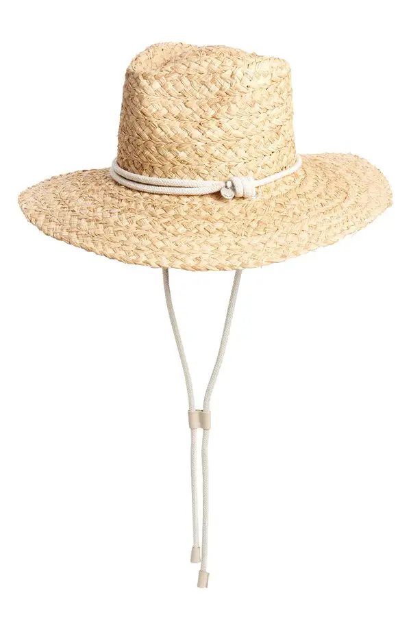 Rag & Bone Raffia Straw Hat - Black | Editorialist