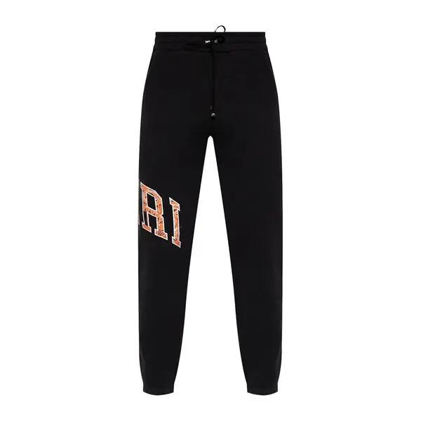 Amiri Bandana Sweatpants - Black