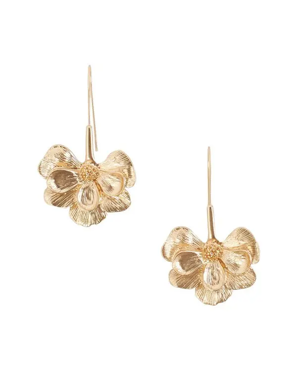 Buy Roller Rabbit Aurelia Earrings - Gold At 61% Off | Editorialist