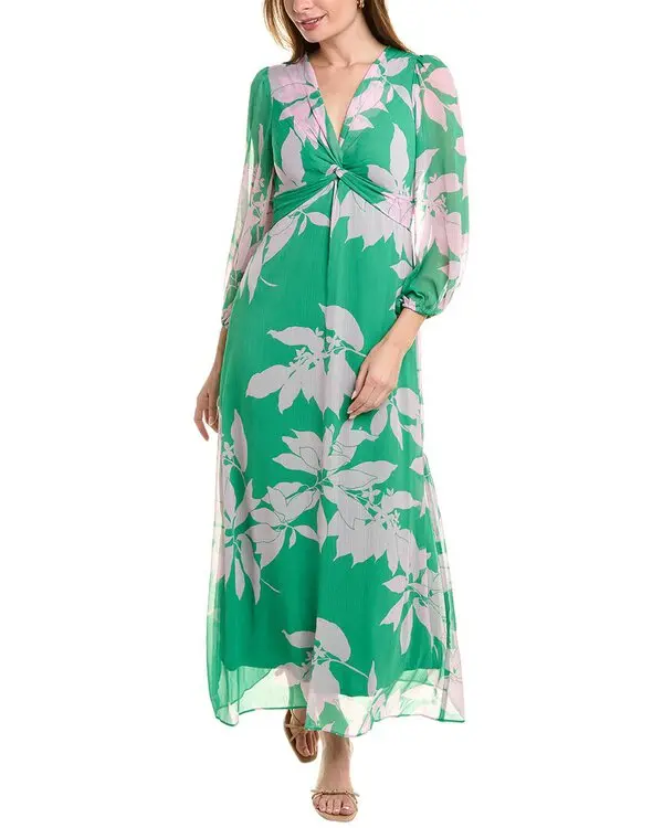 Buy MAISON TARA Serena Maxi Dress - Green At 46% Off | Editorialist