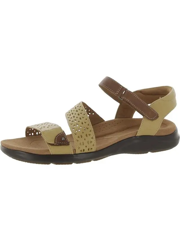 Clarks Kitly Way Open Toe A Slingback Sandals - Brown | Editorialist