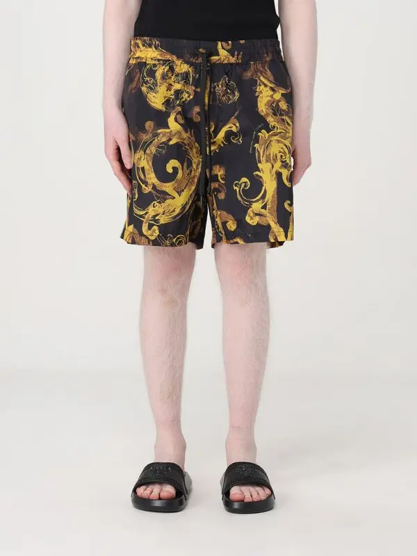 Versace Printed Shorts - Black