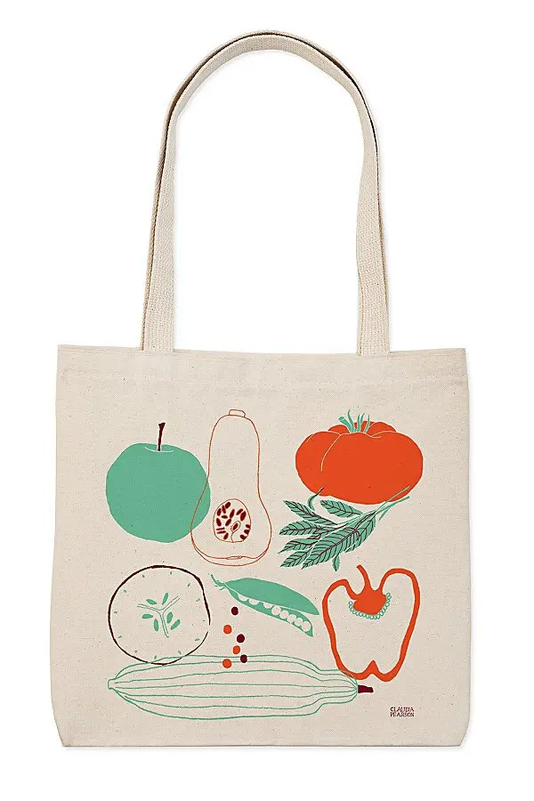 CLAUDIA PEARSON Market Everyday Tote - White