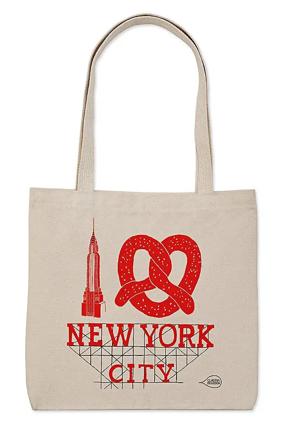 CLAUDIA PEARSON New York City Everyday Tote - White
