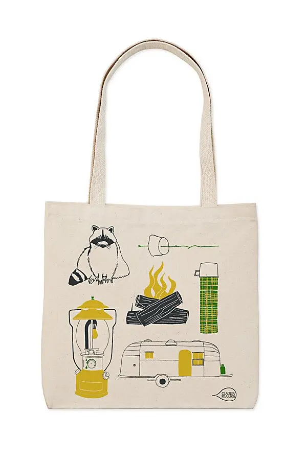 CLAUDIA PEARSON Camping Tote Bag - Everyday Tote