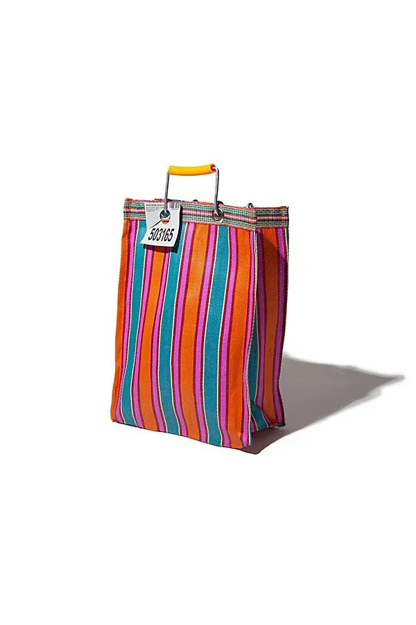 PUEBCO Recycled Rectangle D15 Plastic Bag - Orange