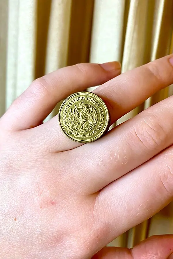 NOMAD VINTAGE Coin Ring - Bronze