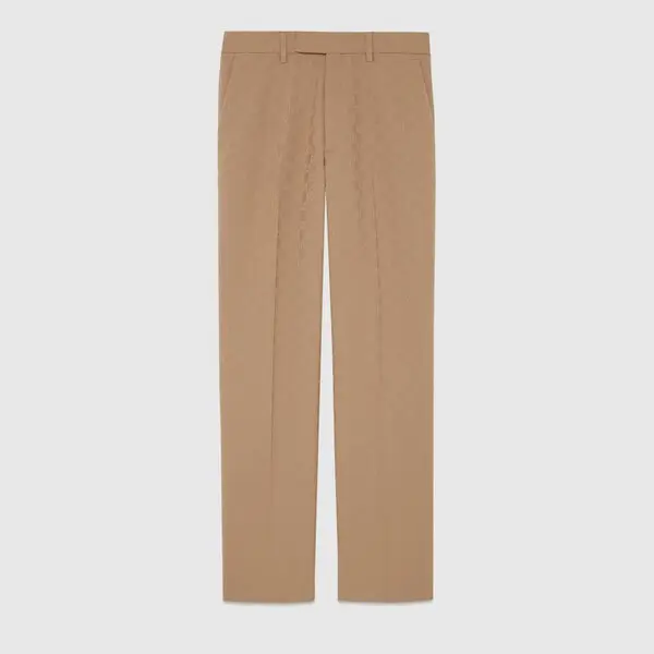 Gucci Gg Polyester Tailored Pant
