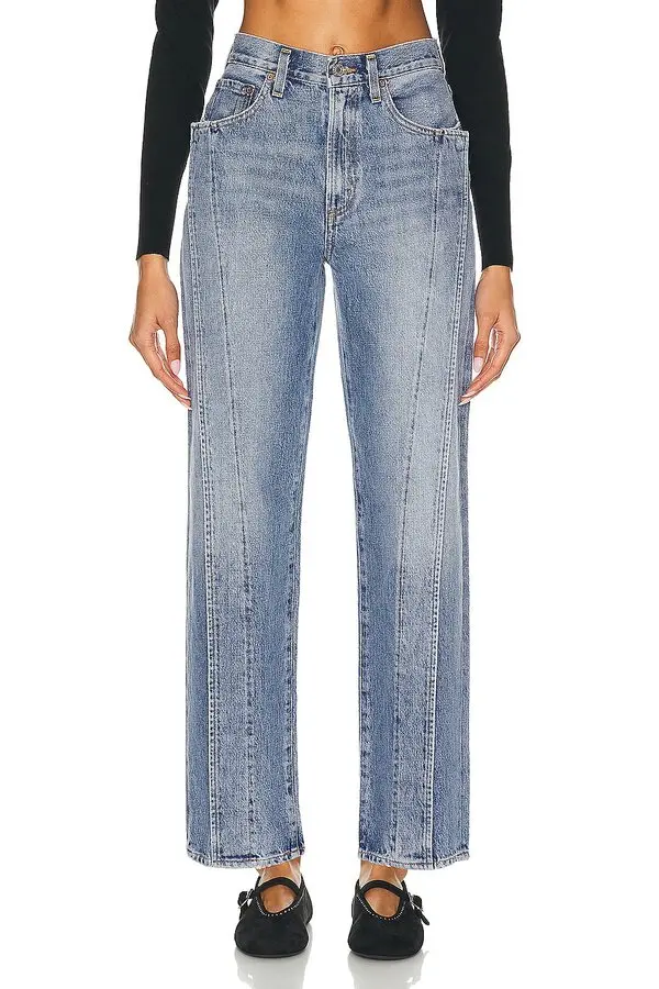 AGOLDE Fold Wide Leg Jeans