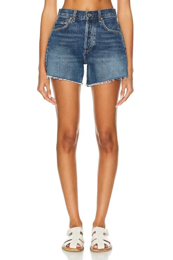 Citizens Of Humanity Annabelle Relaxed Denim Short - Yves