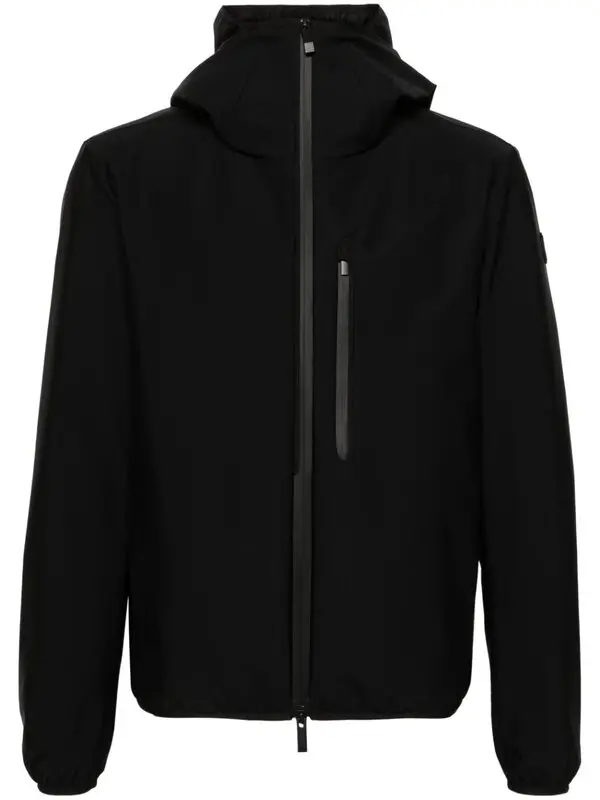 Moncler Lausfer Short Down Jacket - Black | Editorialist