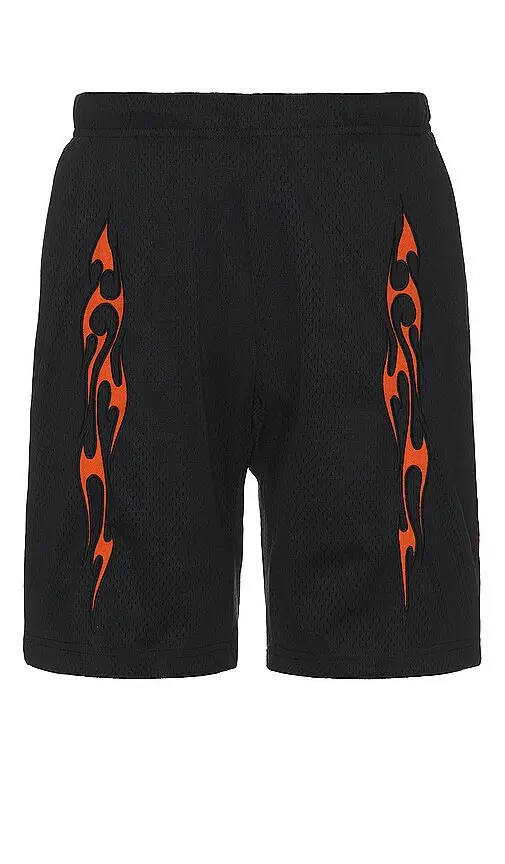Flamethrower Diamond Air Mesh Shorts