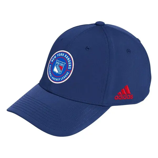 Adidas New York Rangers Circle Logo Flex Hat - Blue | Editorialist