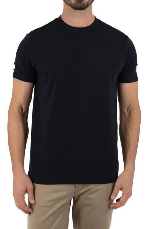 DEVIL-DOG DUNGAREES Feeder Stripe T-shirt - Melange Black